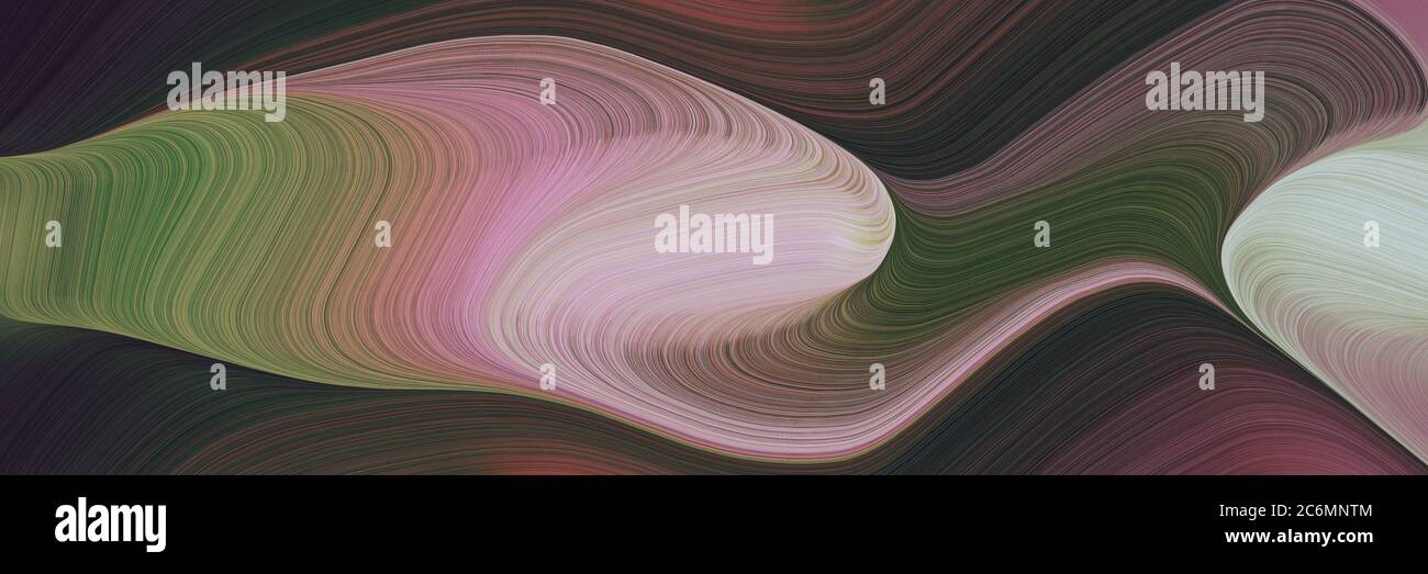 liquid decorative curves backdrop with dark slate gray, silver and rosy ...