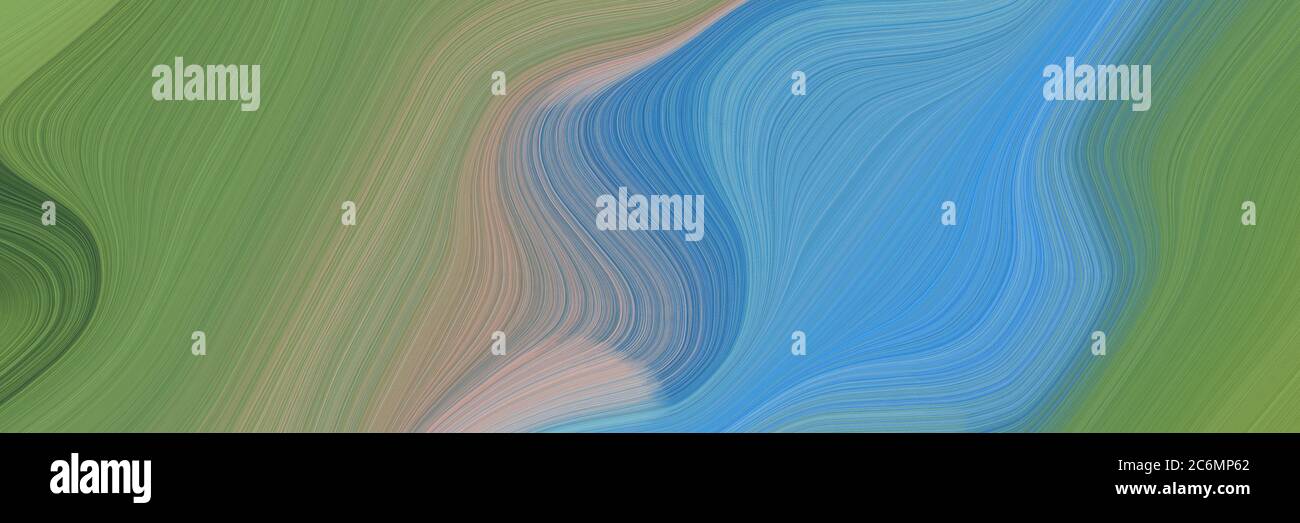 creative decorative curves design with gray gray, corn flower blue and ...