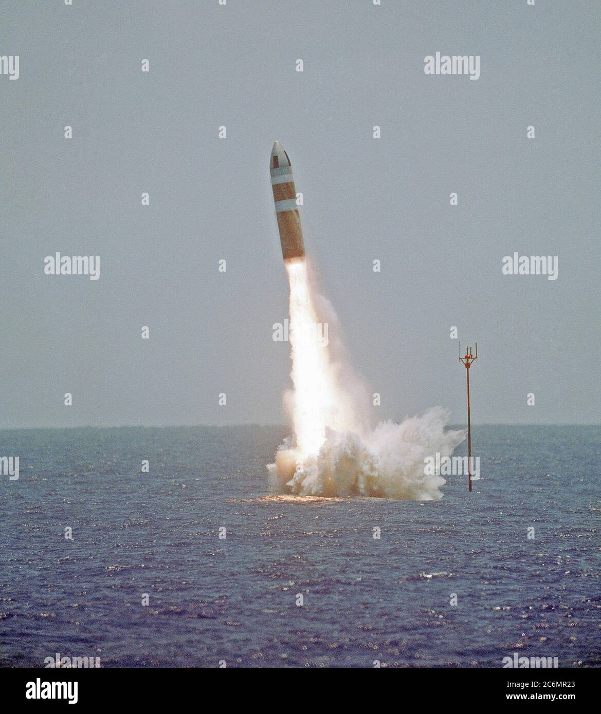 Nuclear Missile Launch From Submarine