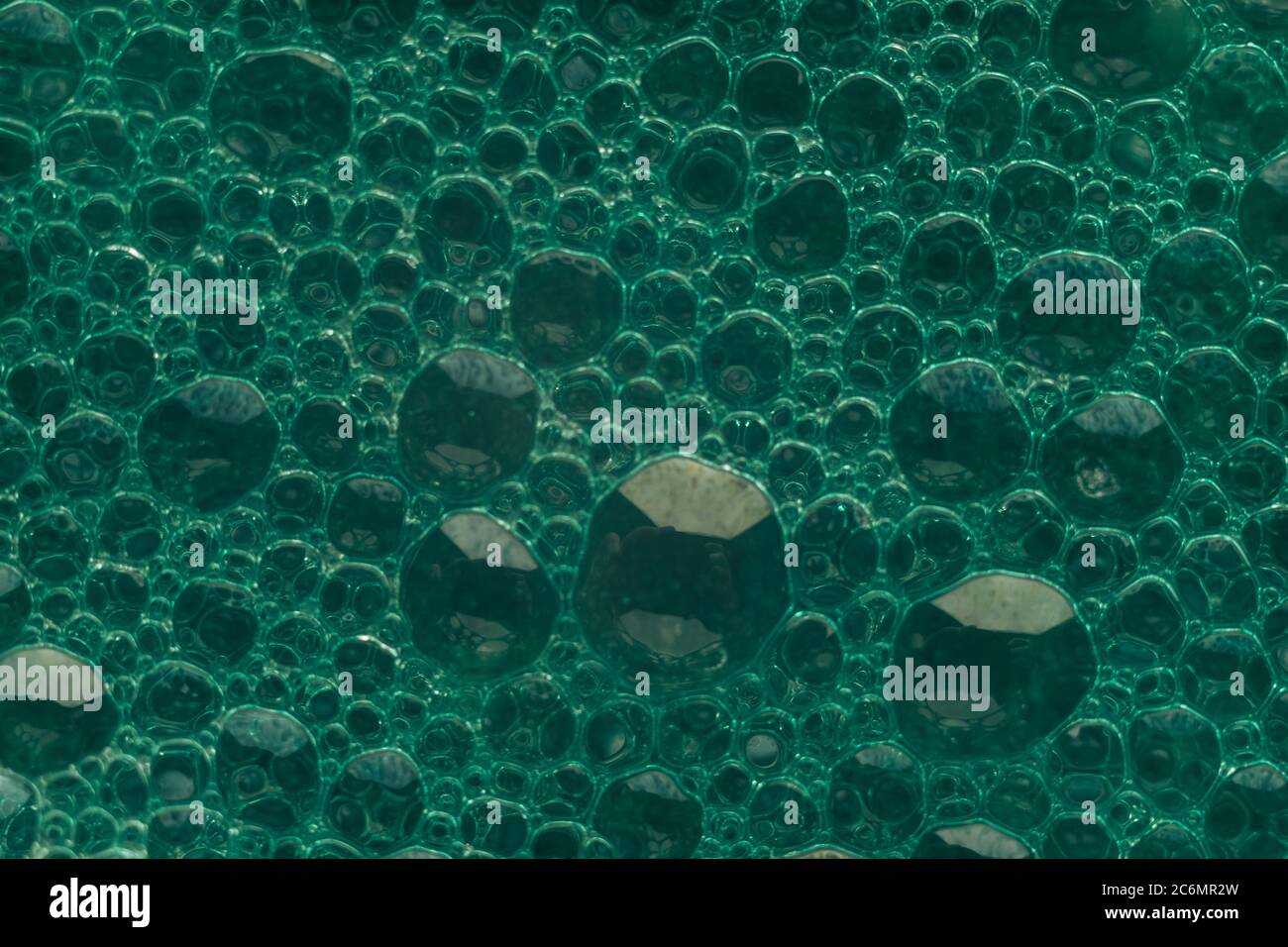 Beautiful abstract green bubbles background pattern for design. Liquid ...