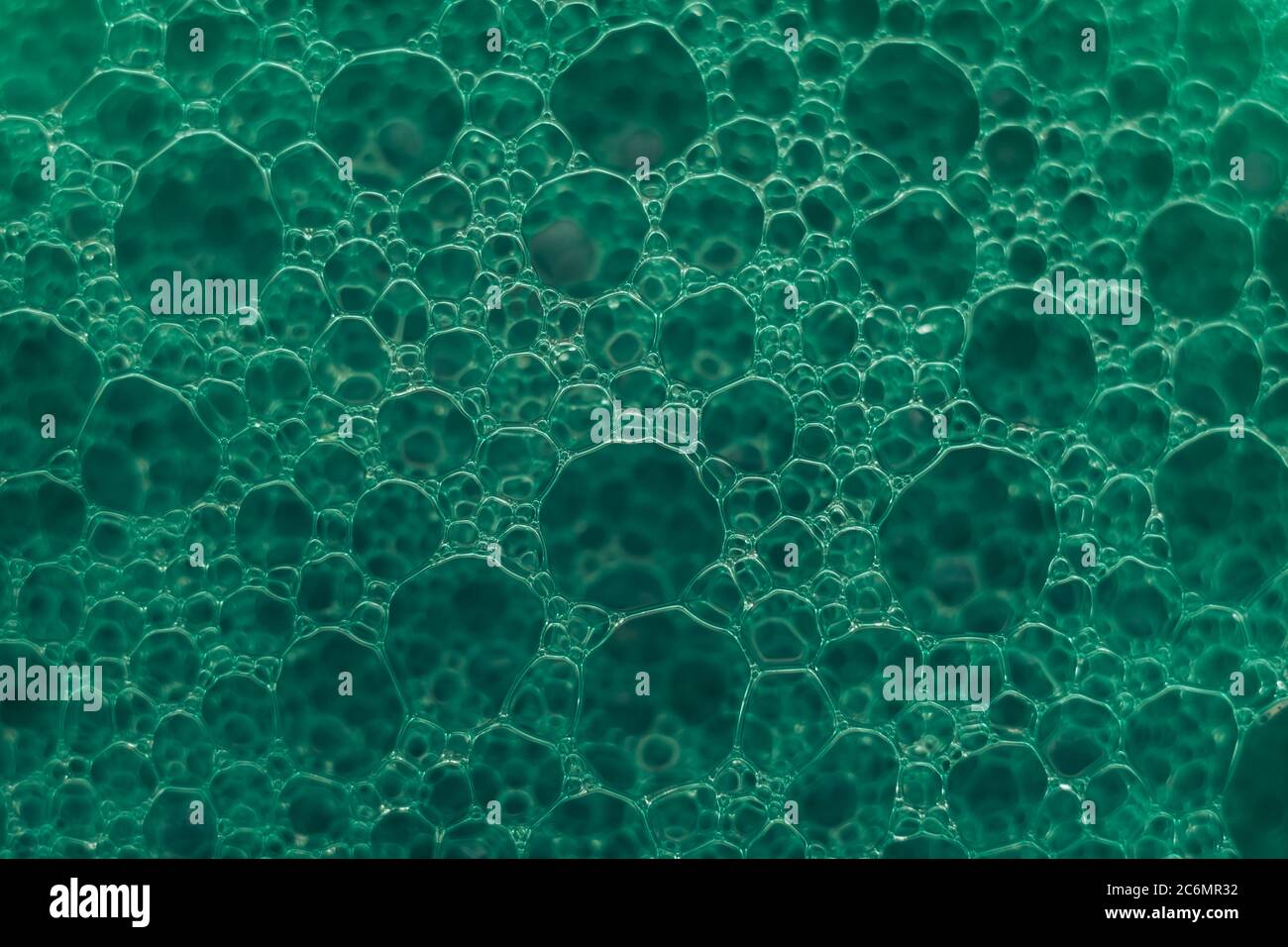 Beautiful abstract green bubbles background pattern for design. Liquid ...