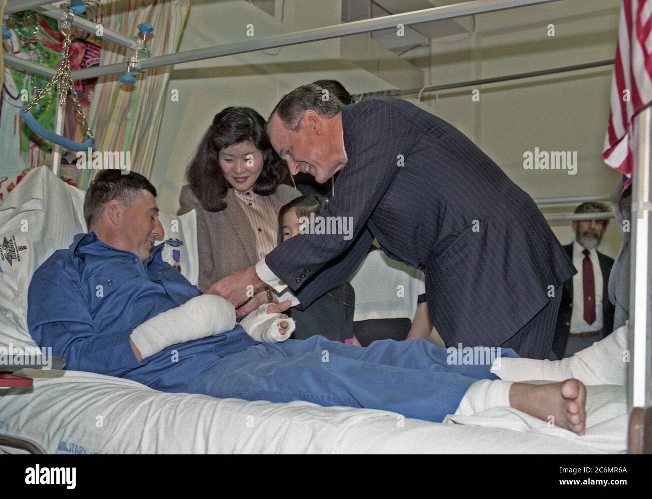 George bush panama hi-res stock photography and images - Alamy