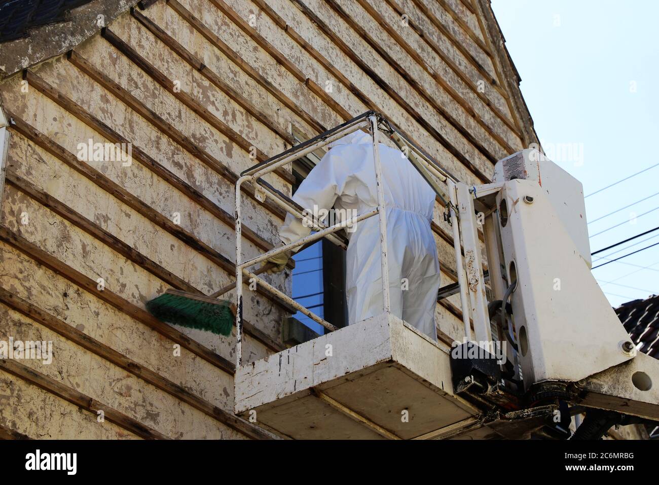 Asbestos suit hi-res stock photography and images - Alamy