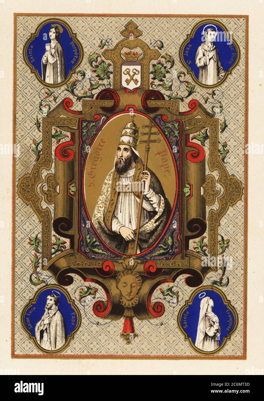 Nouvelle histoire de la vie des saints hi-res stock photography and ...