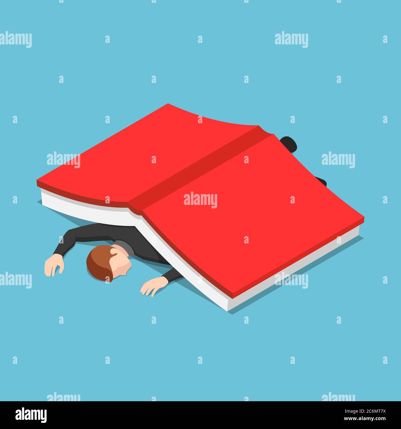 Information overload student Stock Vector Images - Alamy