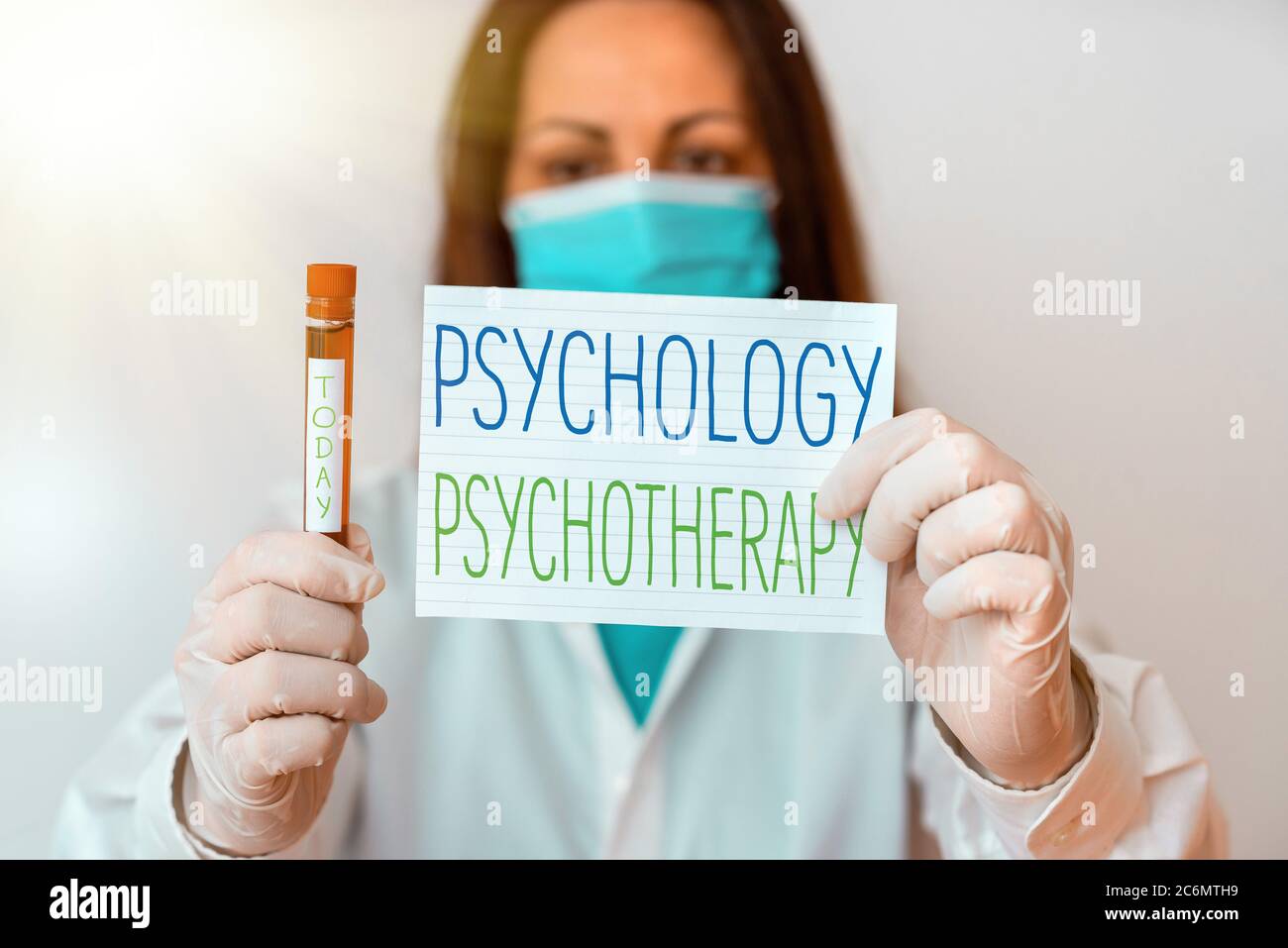 Writing note showing Psychology Psychotherapy. Business concept for use ...