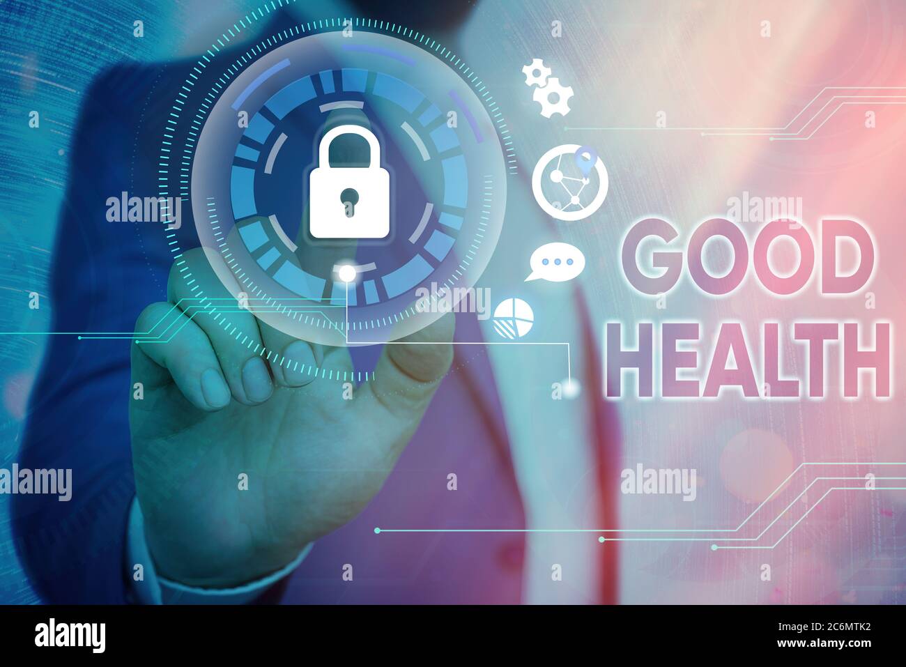 Handwriting text writing Good Health. Conceptual photo state of being ...