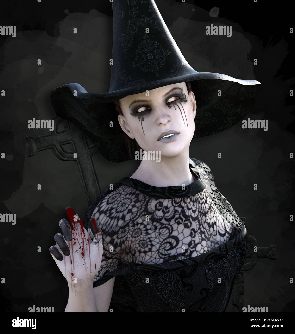 Goth cross hi-res stock photography and images - Alamy