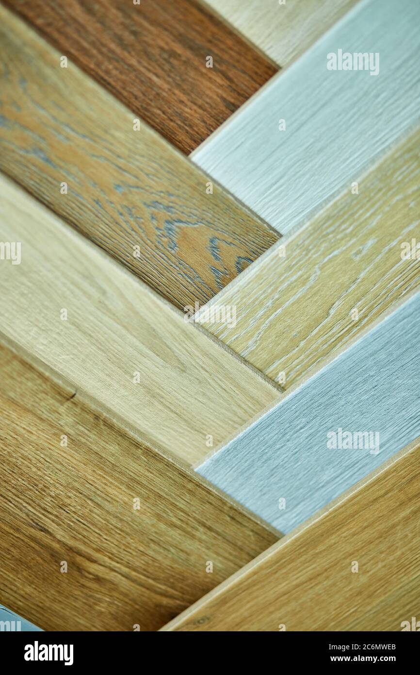 Various decorative tiles samples. Colorful samples of a stone tile in ...