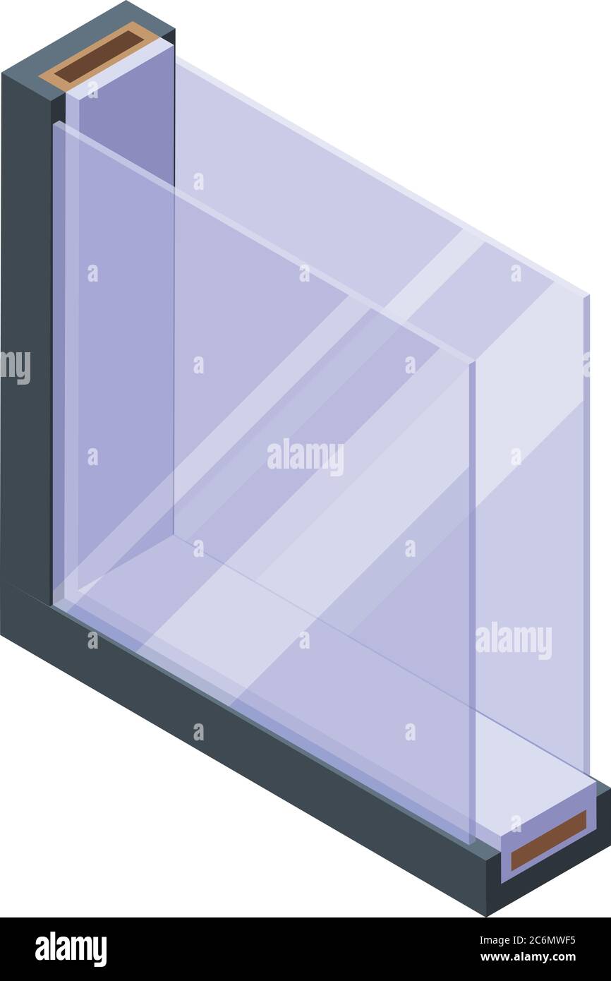 Triple glazing window Stock Vector Images - Alamy