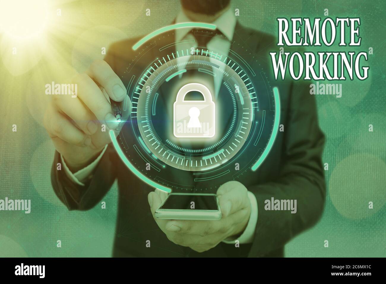 Word writing text Remote Working. Business photo showcasing style that ...