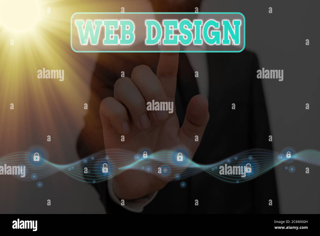 Word writing text Web Design. Business photo showcasing website ...