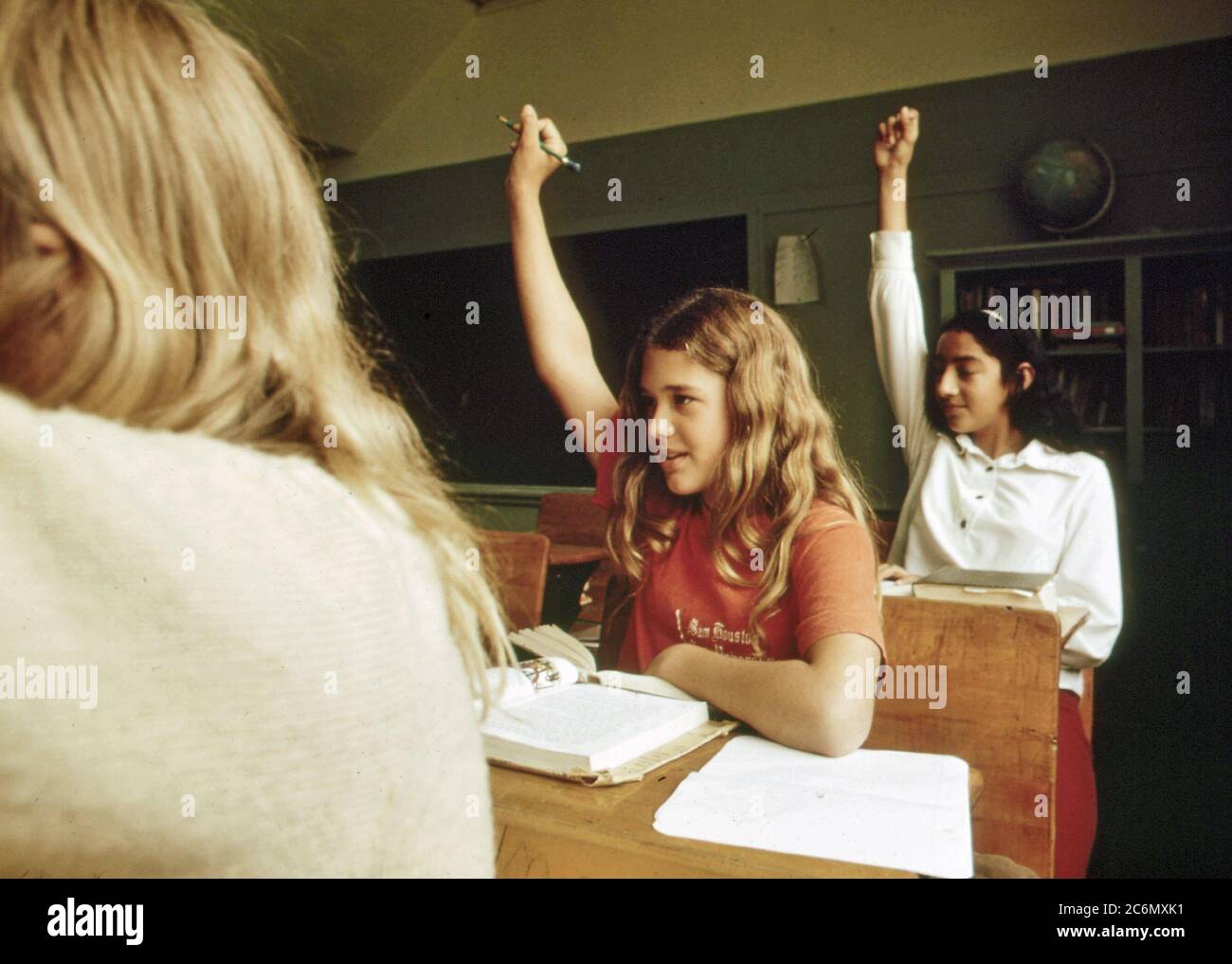 Classroom 1970s hi-res stock photography and images - Alamy
