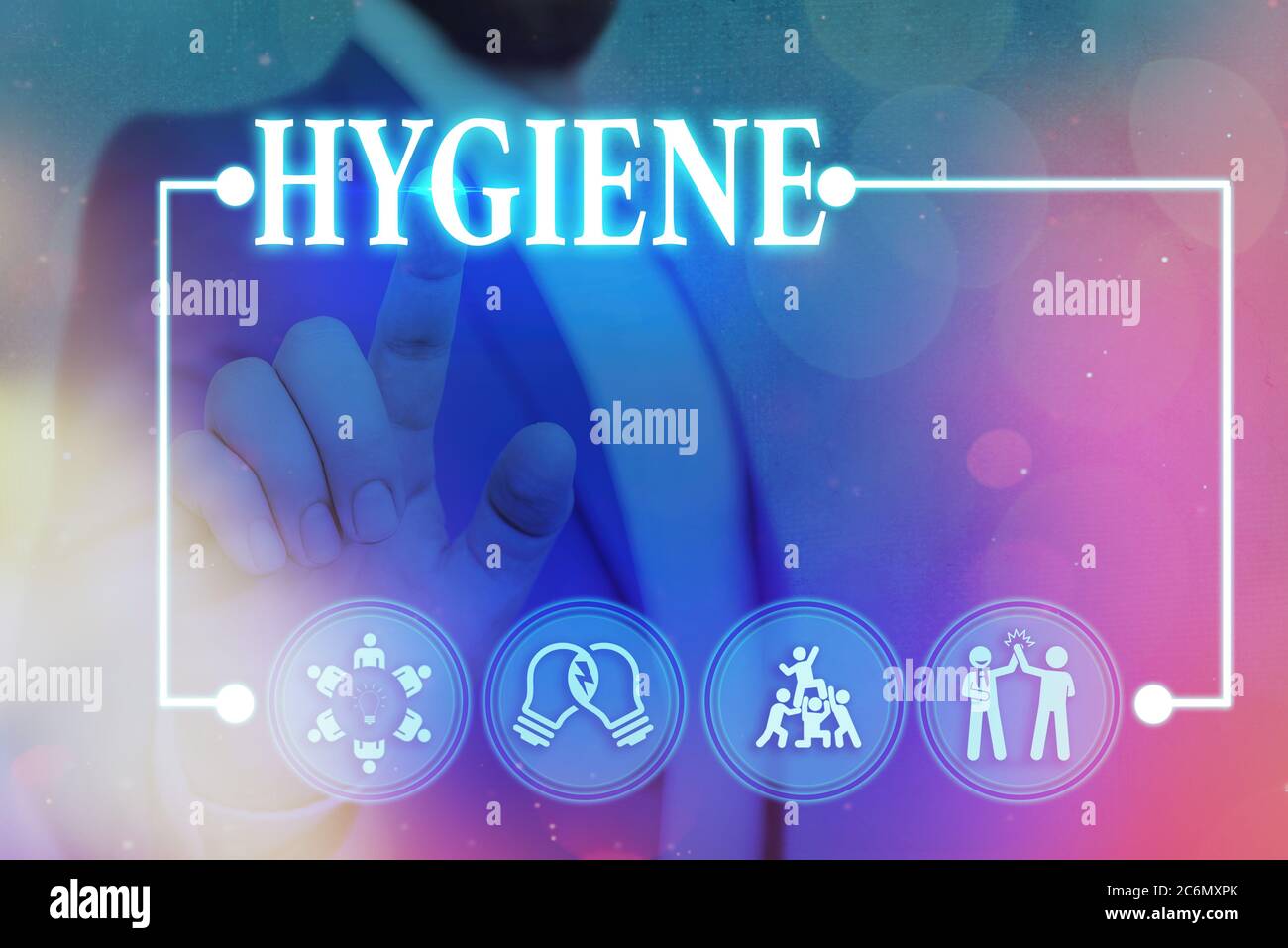 Handwriting text writing Hygiene. Conceptual photo study of science of ...