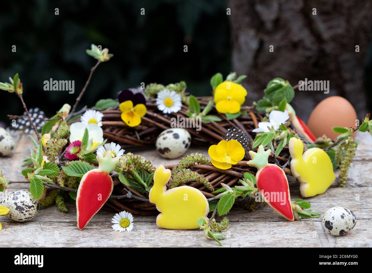 Willow Wreath High Resolution Stock Photography and Images - Alamy