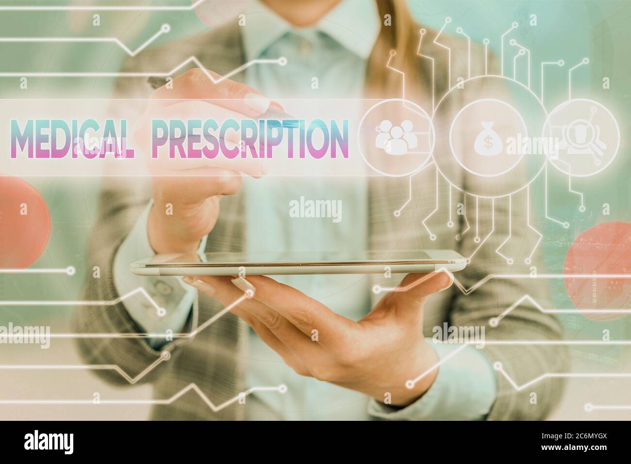 Text sign showing Medical Prescription. Business photo text healthcare ...