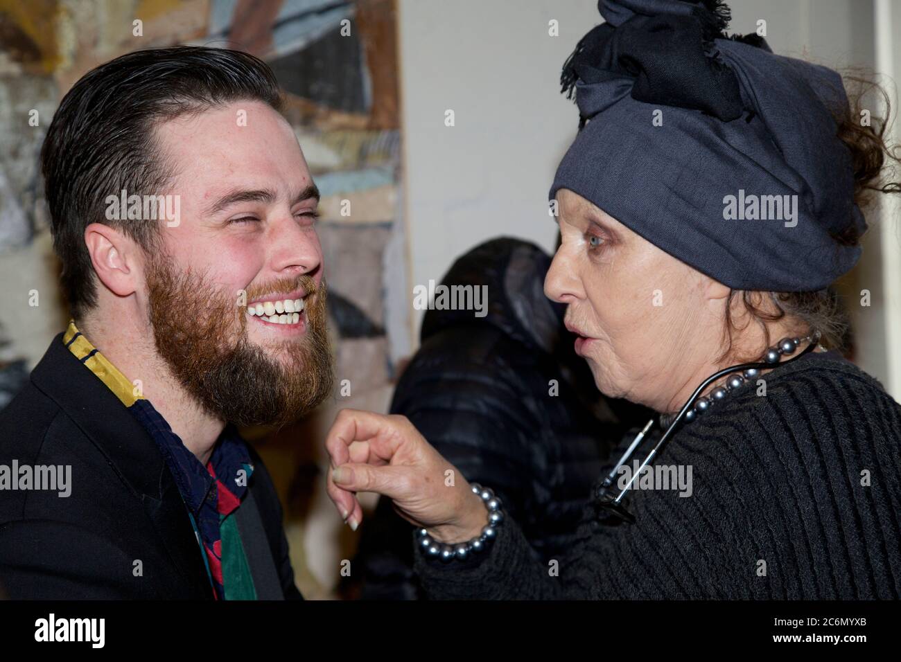 Wendy Whiteley (who was the wife of Brett Whiteley) speaks with 2014 ...