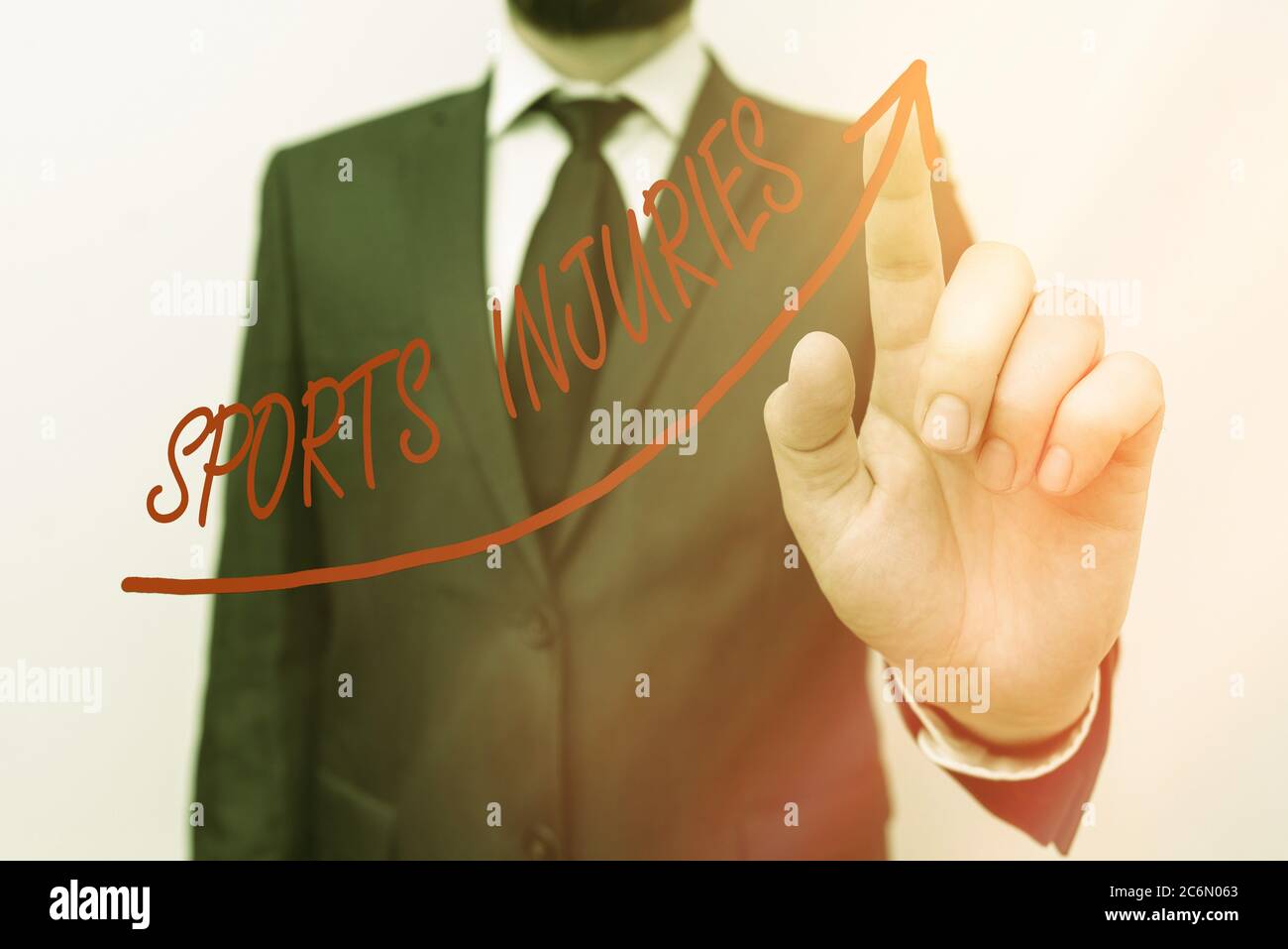 Text sign showing Sports Injuries. Business photo showcasing injuries ...