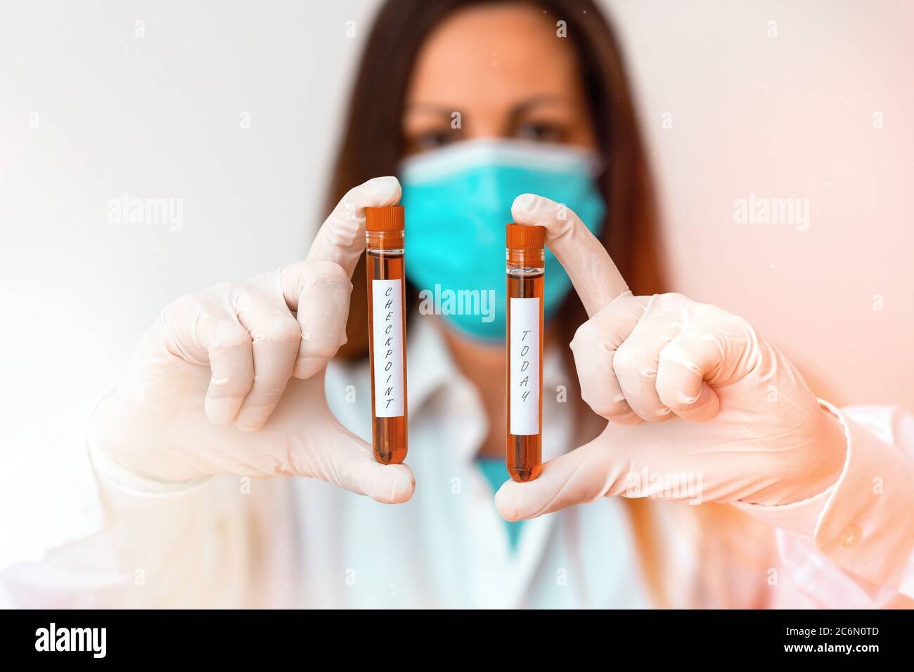 Text sign showing Checkpoint. Business photo showcasing manned entrance ...