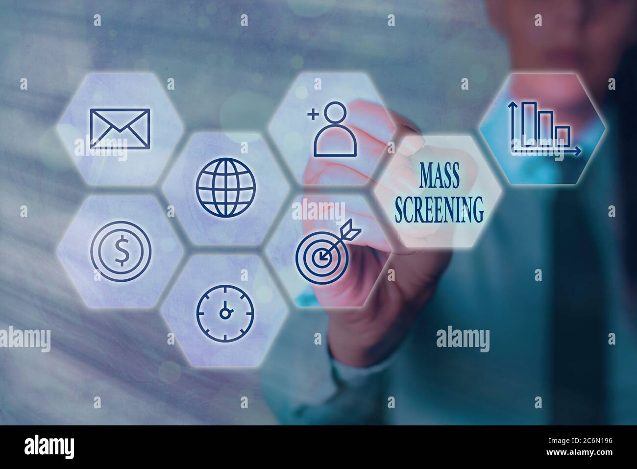 Conceptual hand writing showing Mass Screening. Concept meaning health ...