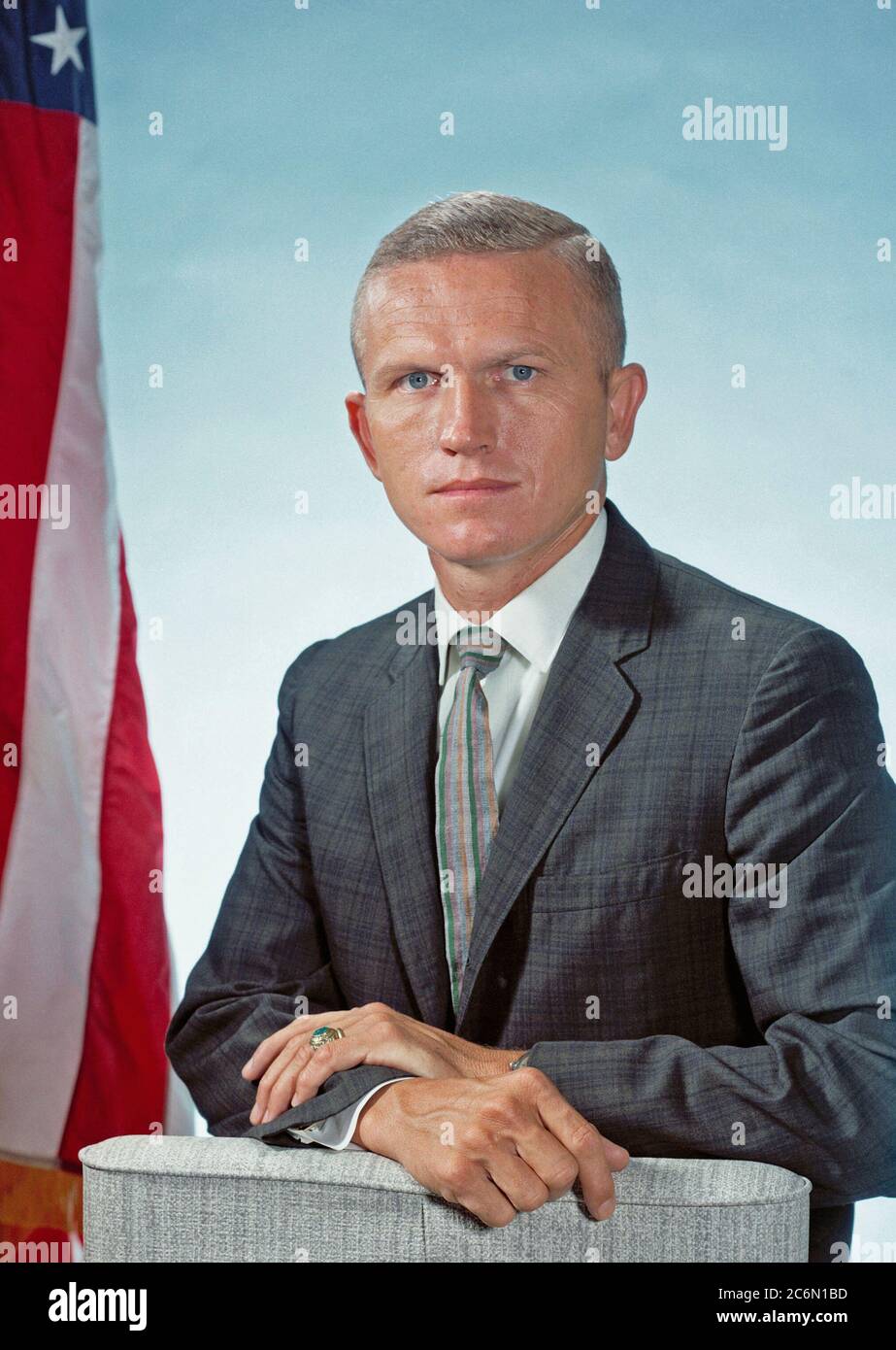 Astronaut Frank Borman Stock Photo - Alamy