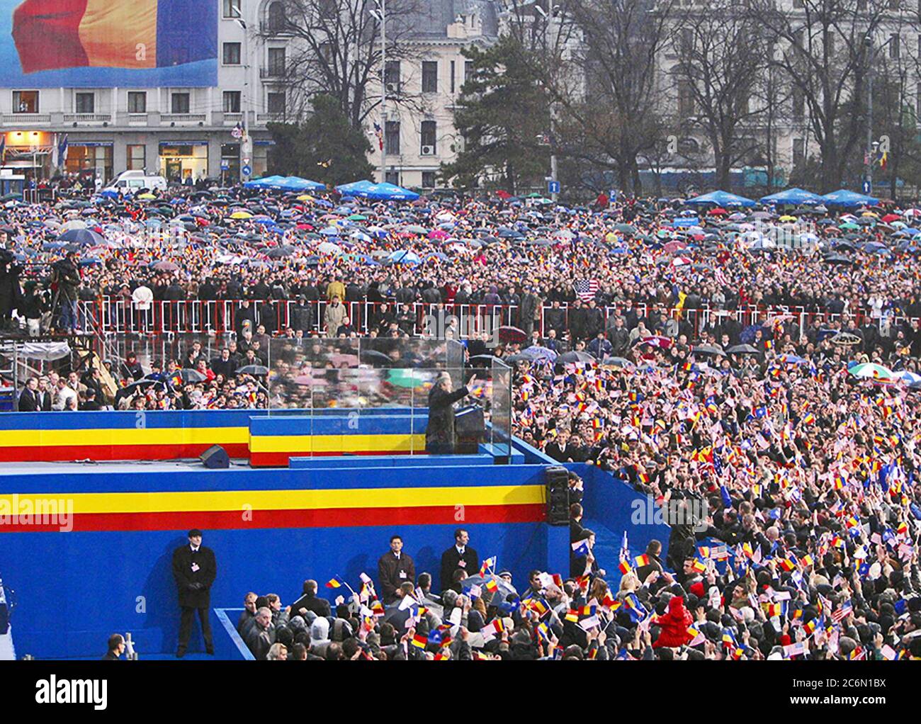 Presidential visits romania hi-res stock photography and images - Alamy