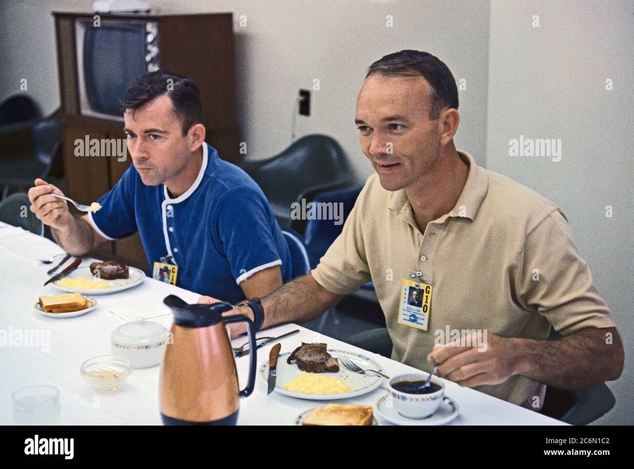 Gemini astronauts breakfast hi-res stock photography and images - Alamy