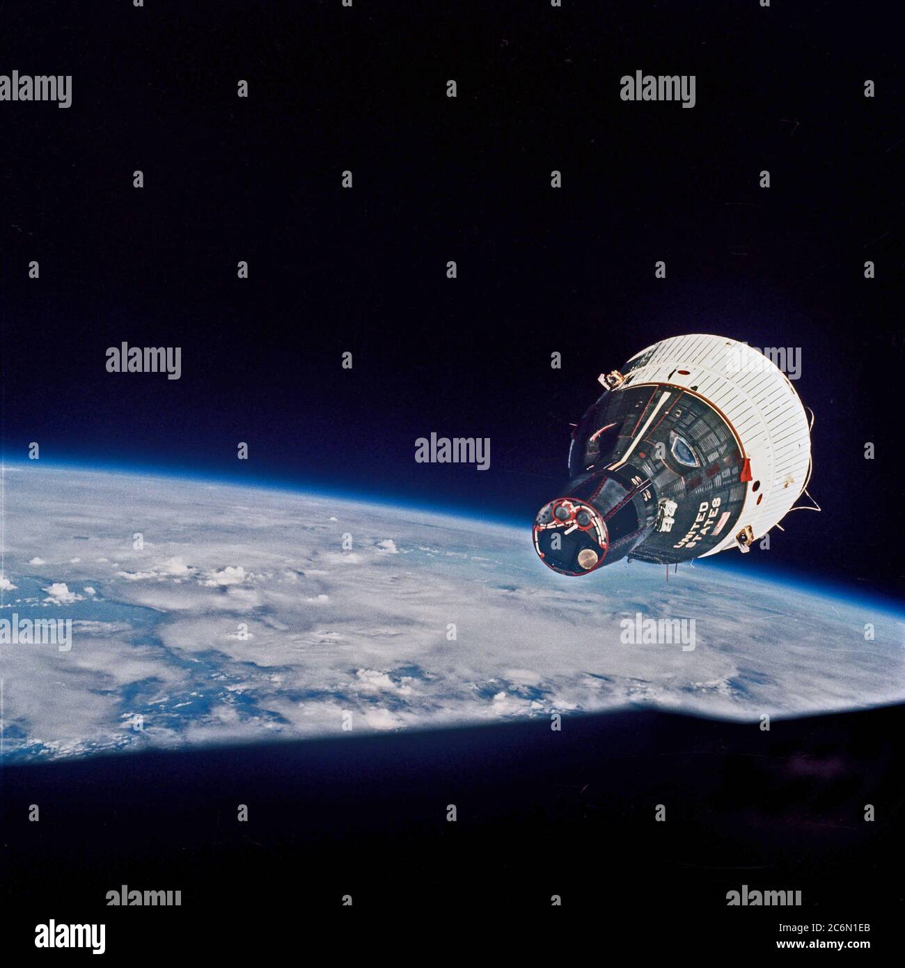 Gemini Space Mission Docking