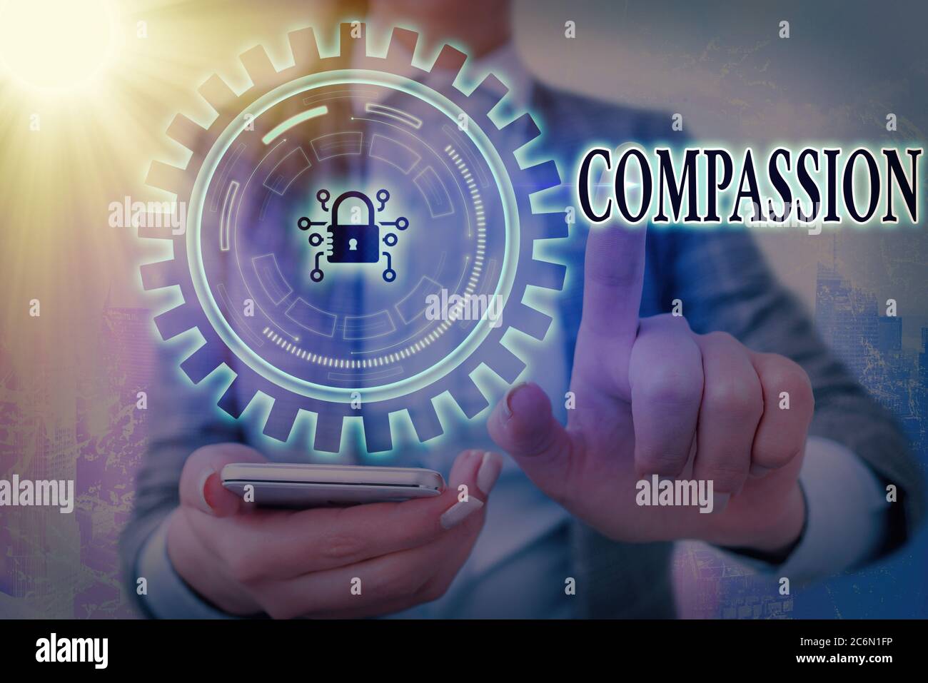 Writing note showing Compassion. Business concept for empathy and ... Writing note showing Compassion. Business concept for empathy and ...
