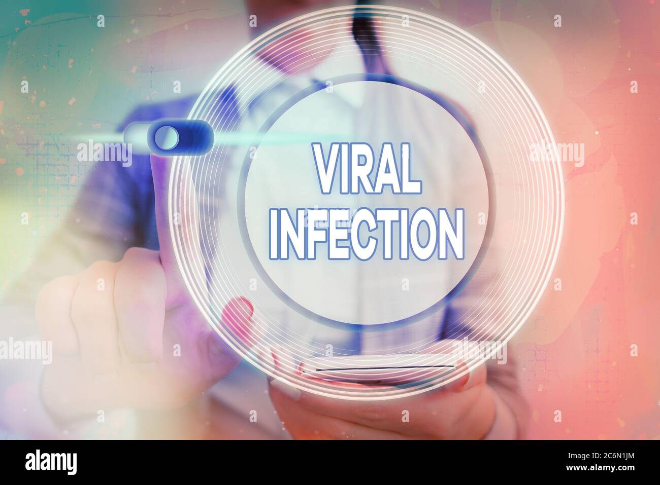 Word writing text Viral Infection. Business photo showcasing Specific ...