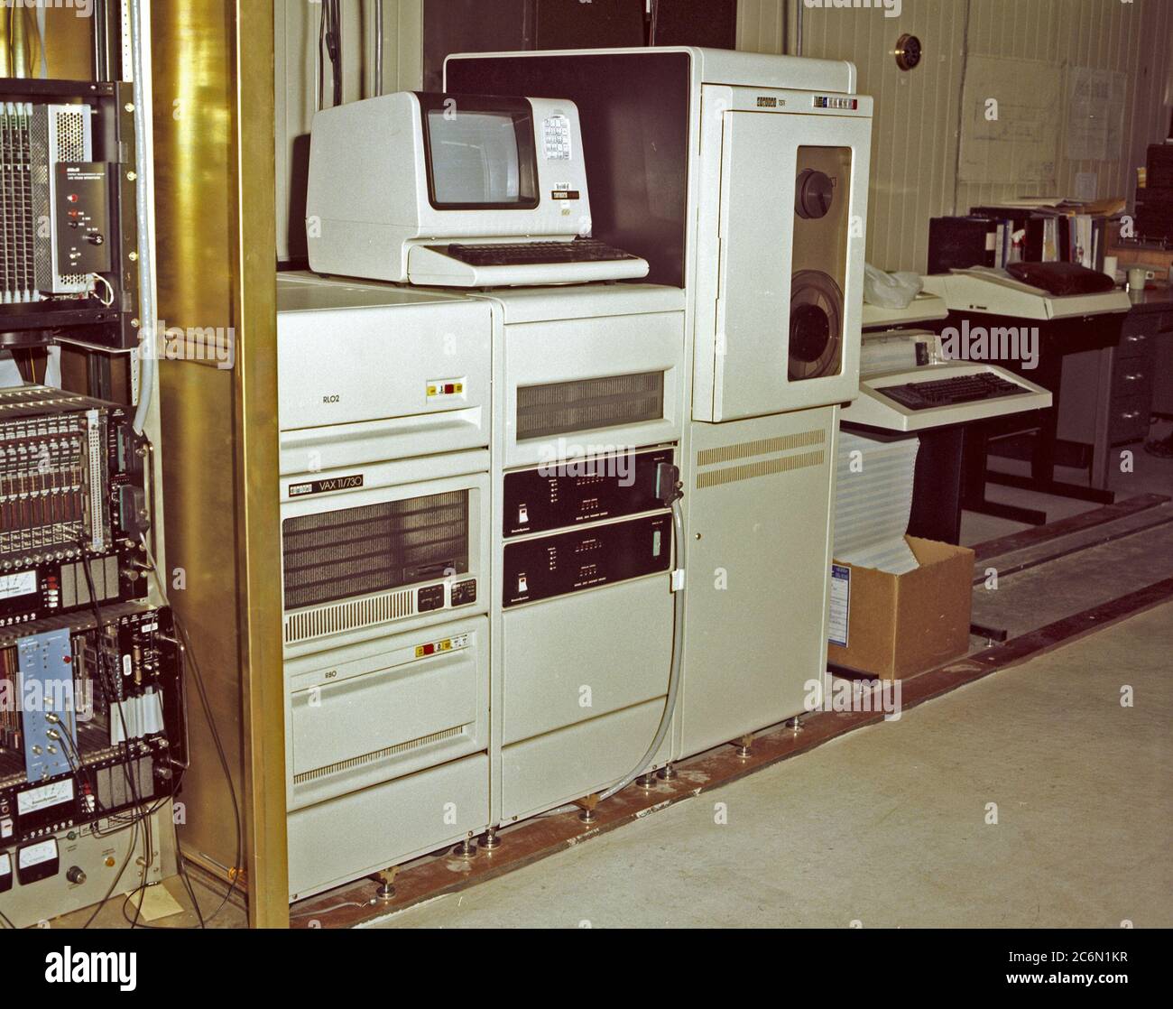 COMPUTER RECORDING EQUIPMENT, PORTAL RECORDING 1983 Stock Photo - Alamy