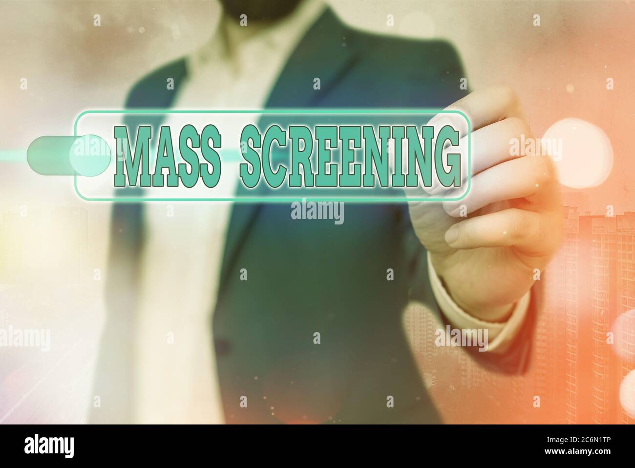Word writing text Mass Screening. Business photo showcasing health ...
