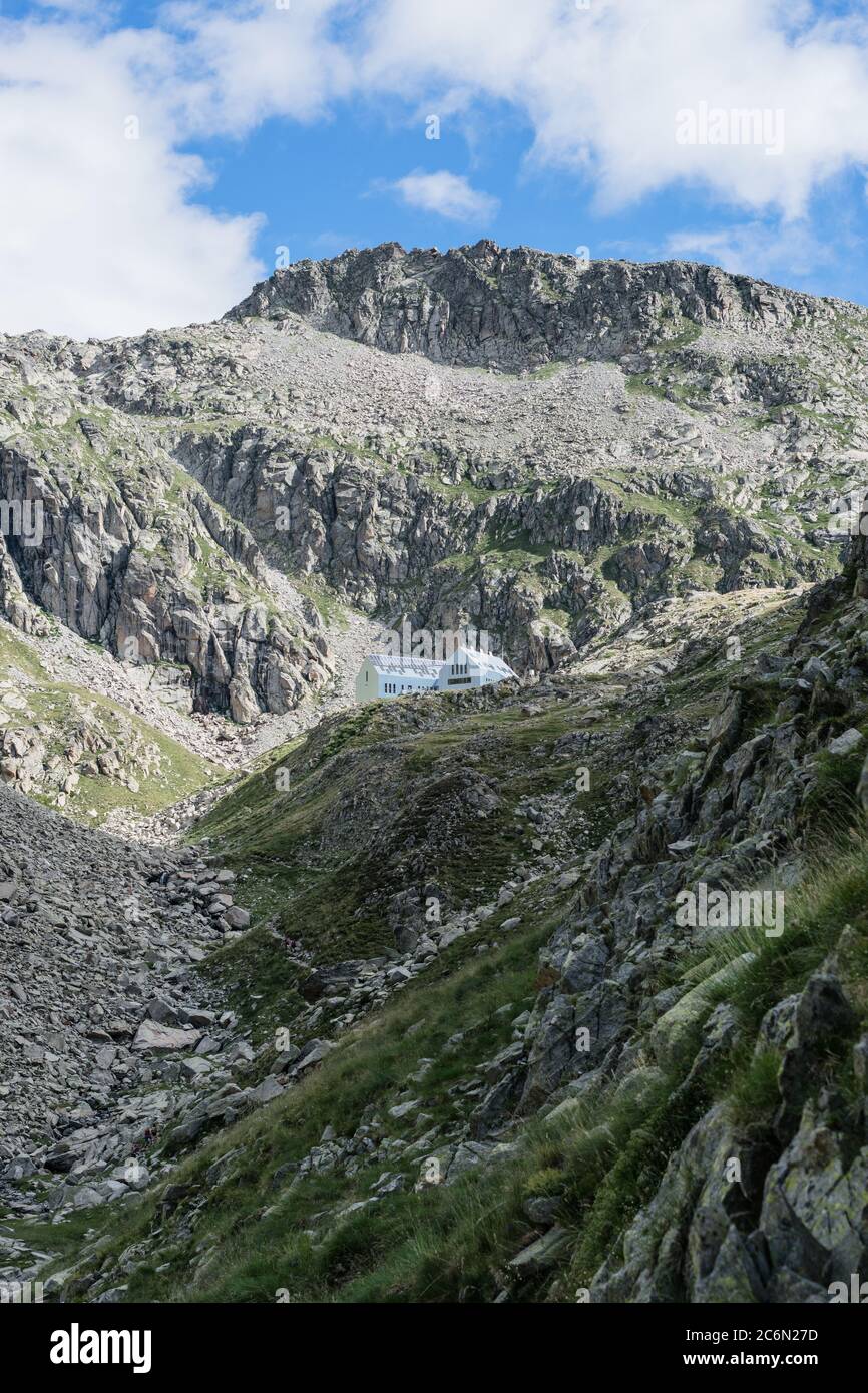 Views of a high mountain valley Stock Photo - Alamy