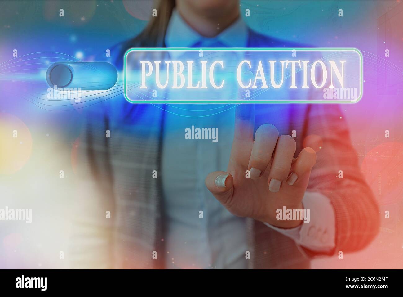 Word writing text Public Caution. Business photo showcasing formal ...