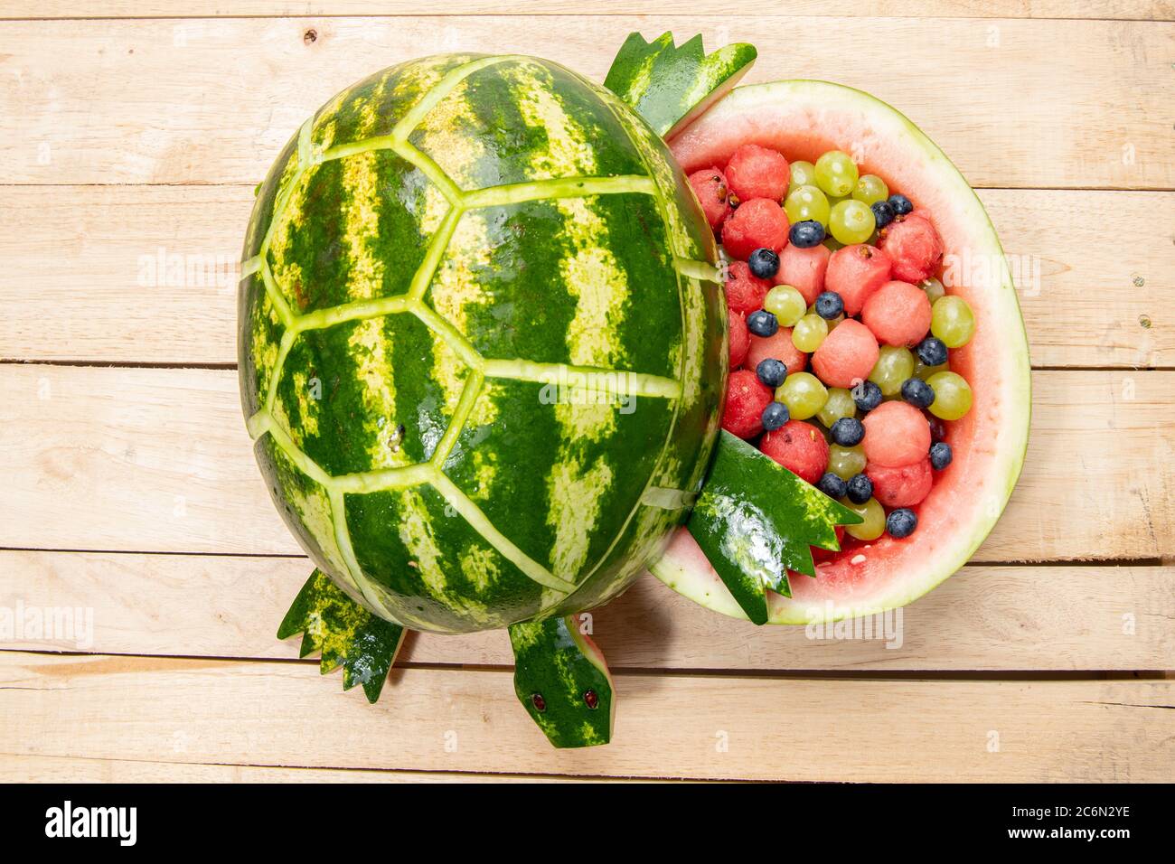 Edible Fruit arrangements Stock Photo - Alamy