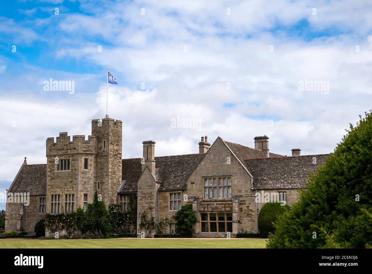 Rockingham Castle and gardens in Corby, Northamptonshire Stock Photo ...