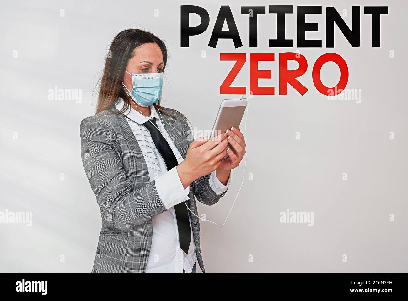 Writing note showing Patient Zero. Business concept for primary disease ...