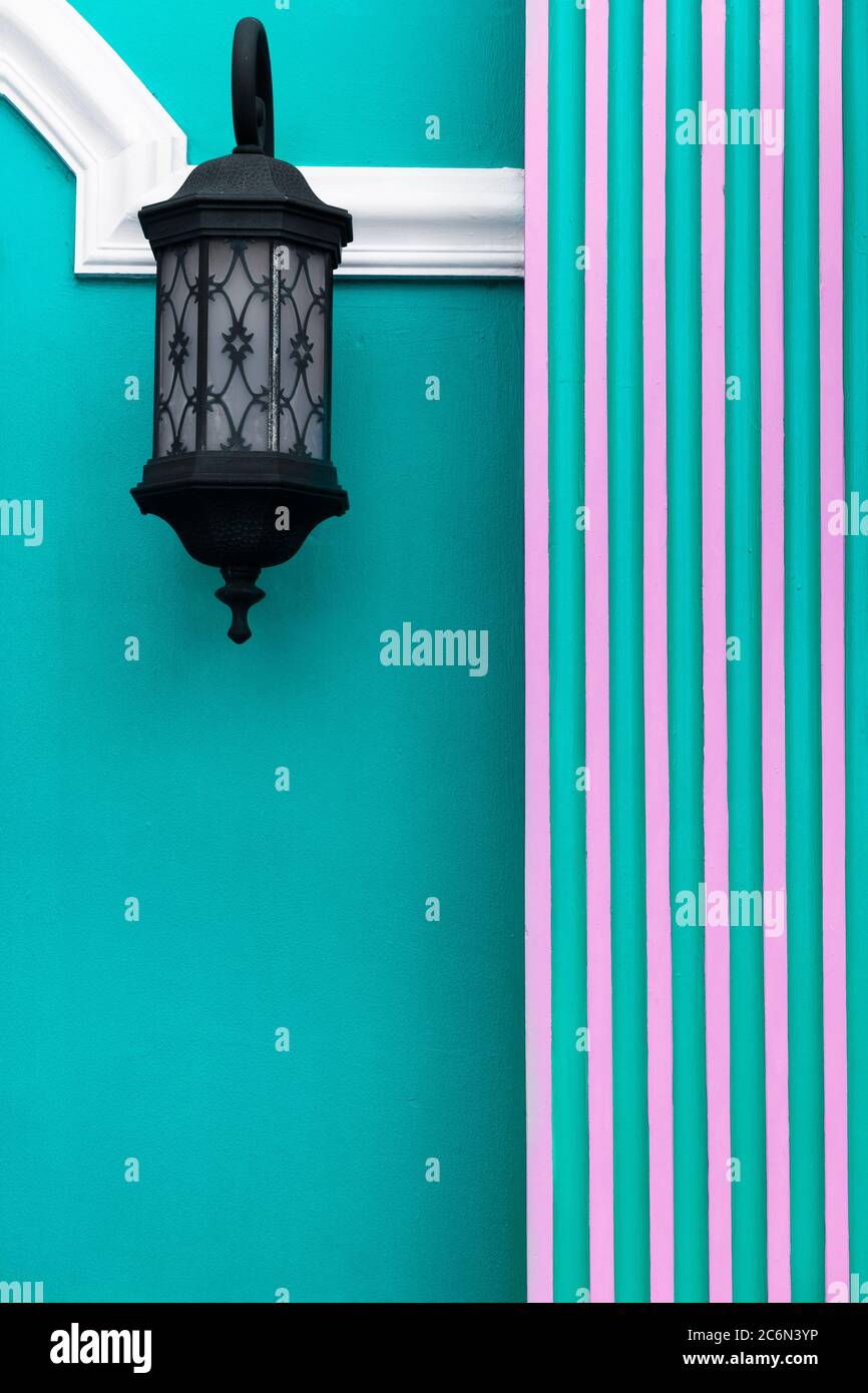 Light pink wall texture hi-res stock photography and images - Alamy