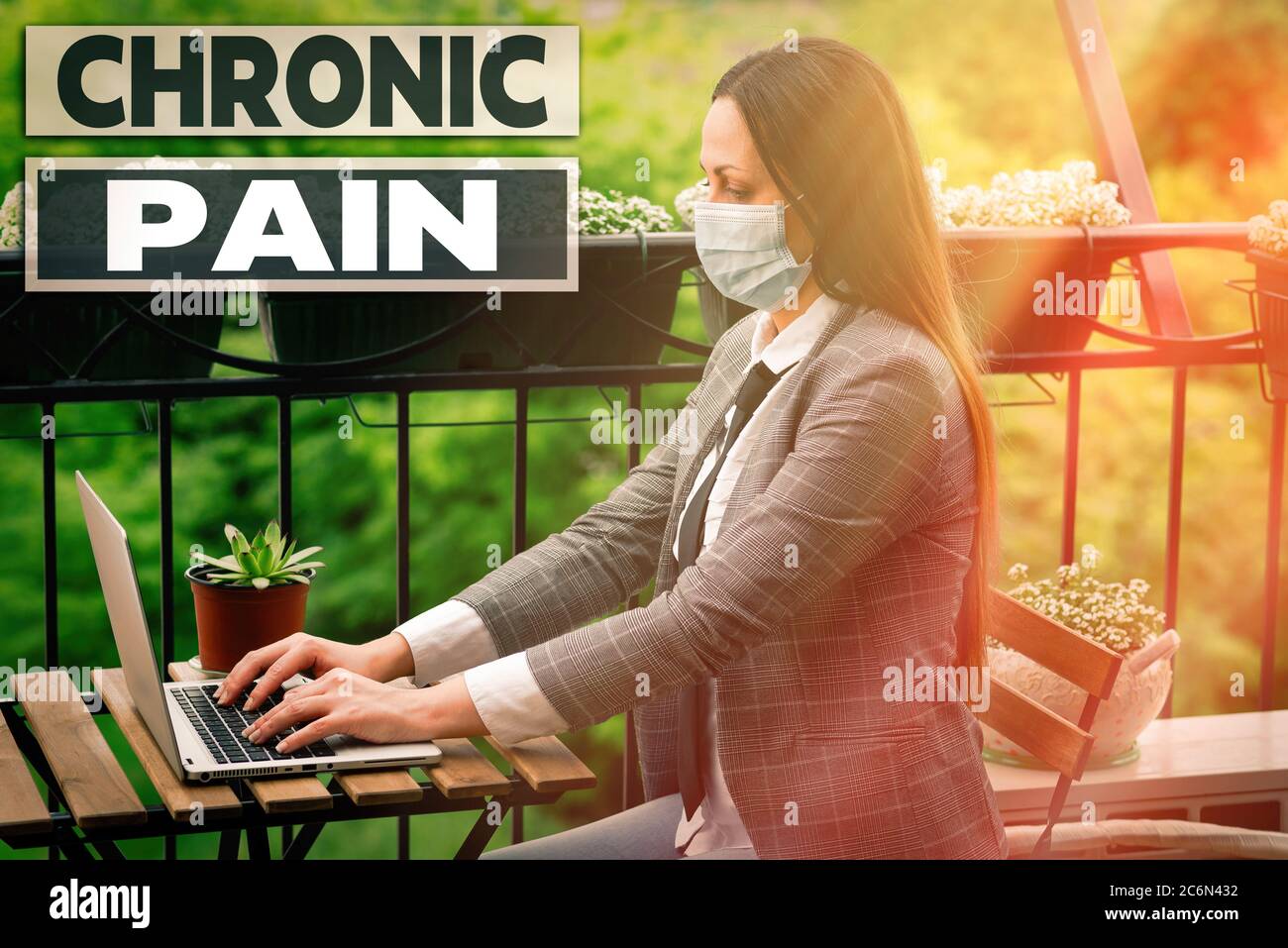 Conceptual hand writing showing Chronic Pain. Concept meaning ...