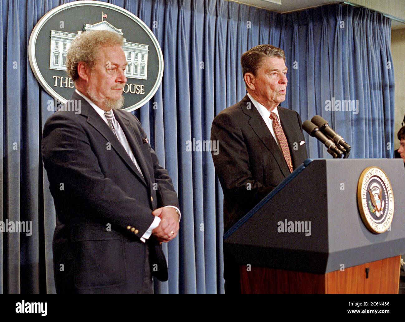 Robert bork announcement hi-res stock photography and images - Alamy