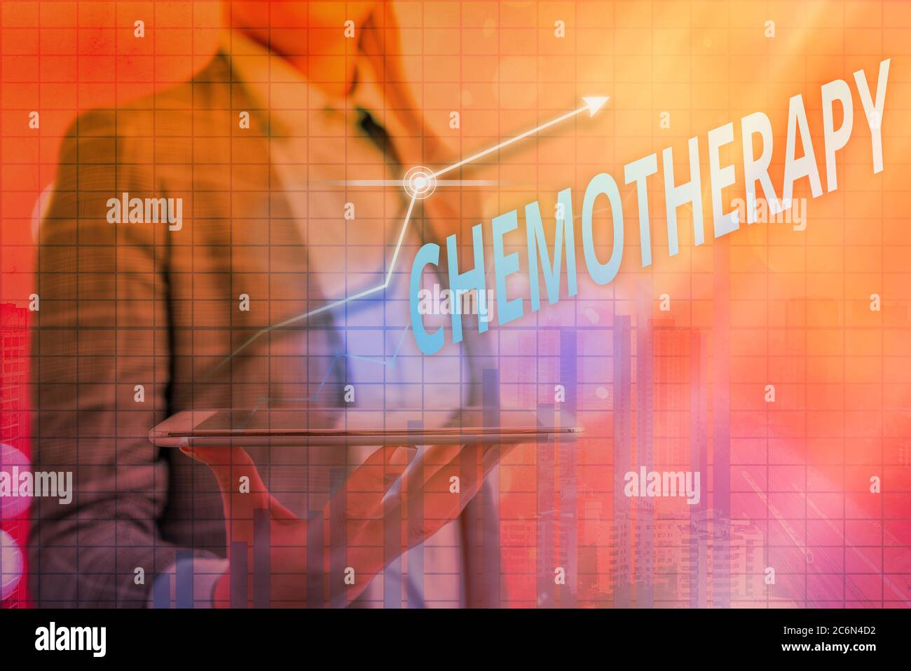 Handwriting text Chemotherapy. Conceptual photo the treatment of ...