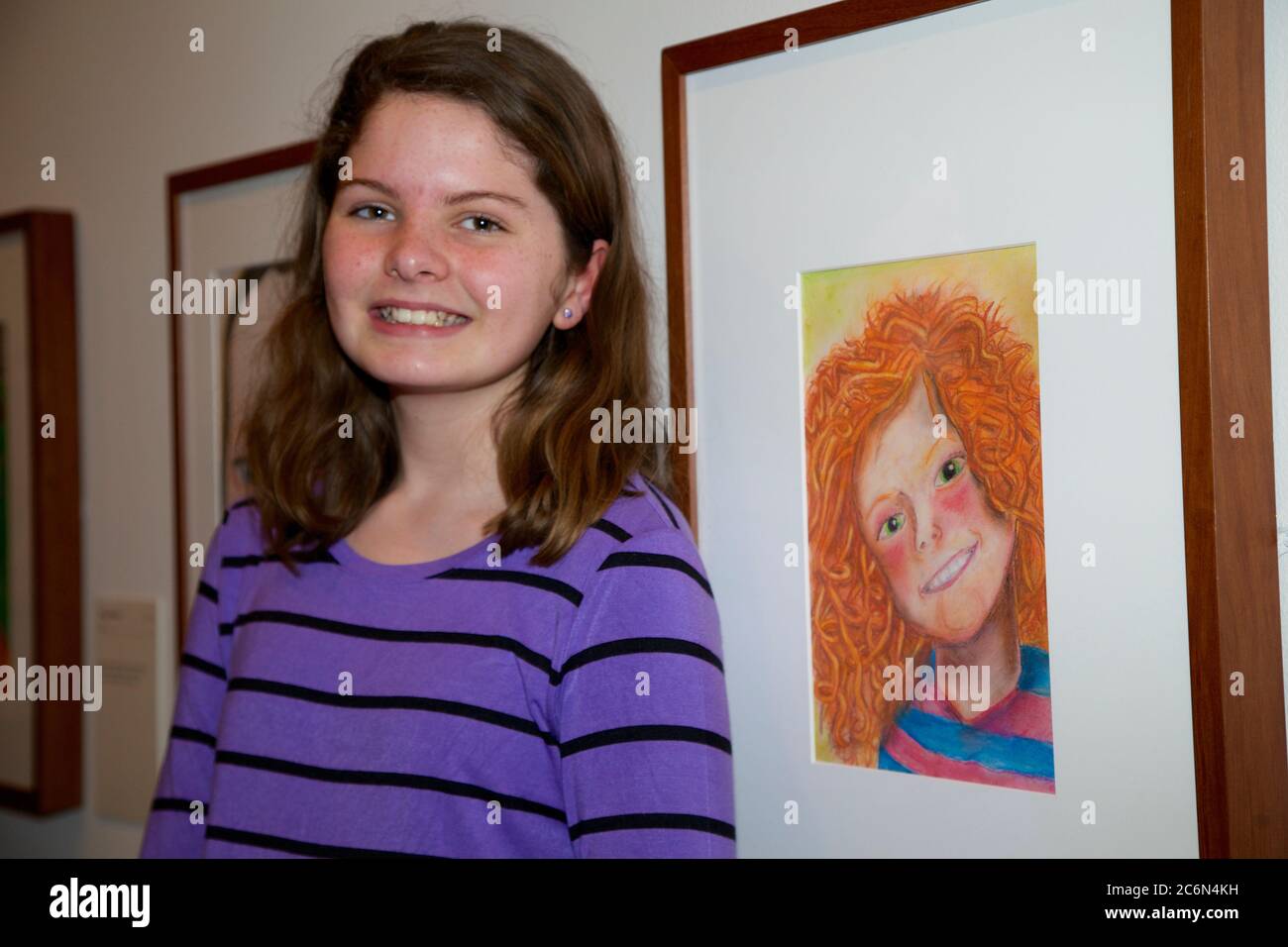 Caitlin Priestley, age 11, winner of the 9-12 year category Young ...