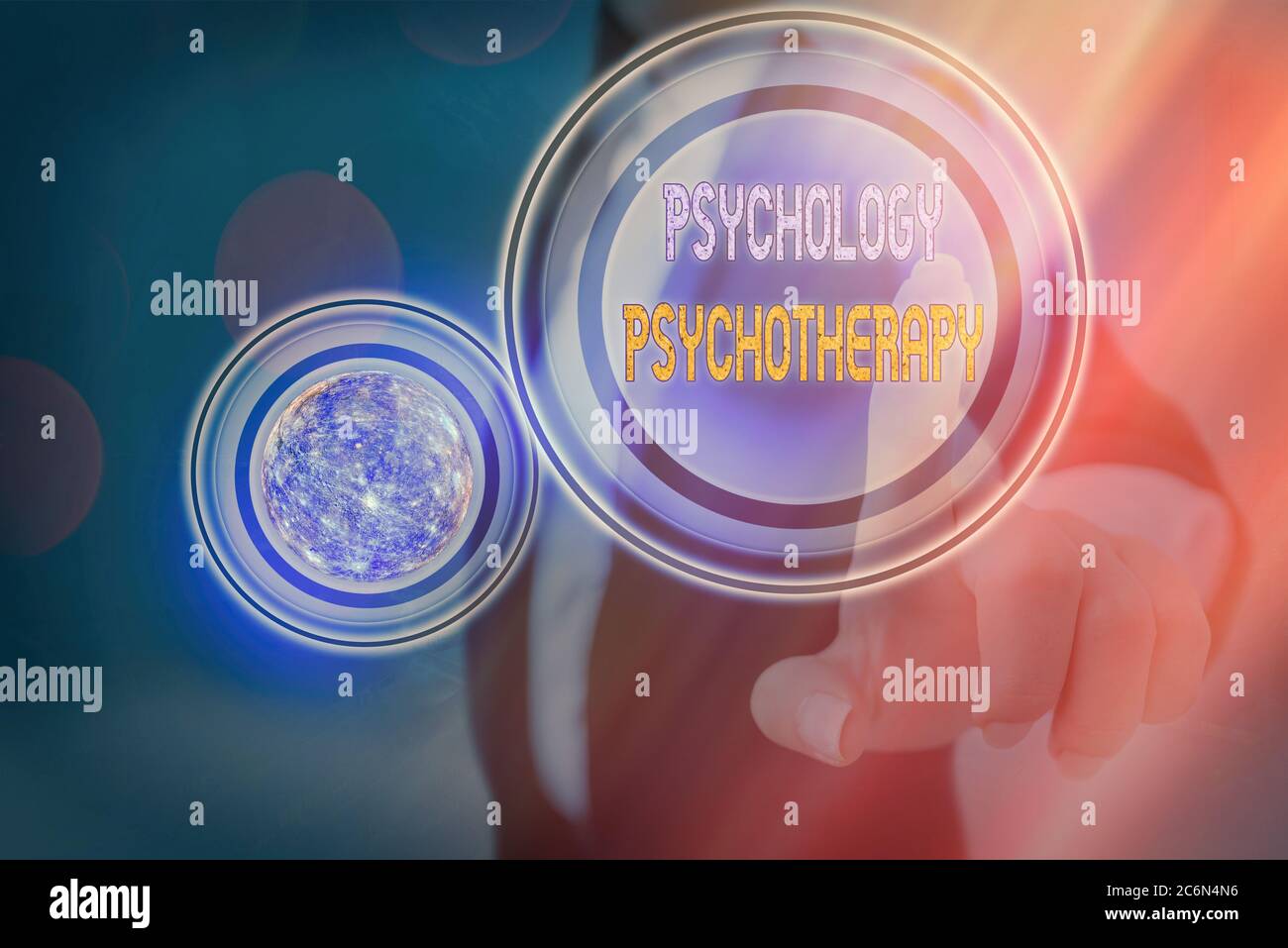 Text sign showing Psychology Psychotherapy. Business photo text use of ...
