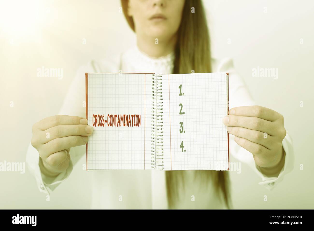 Word writing text Cross Contamination. Business photo showcasing ...