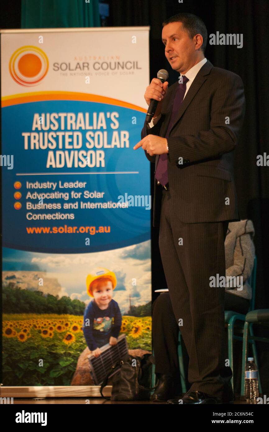 Solar power opposition hi-res stock photography and images - Alamy