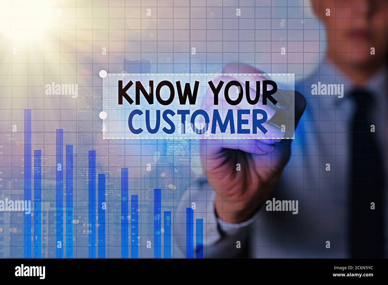 Text Sign Showing Know Your Customer Business Photo Showcasing The Idea Of Business