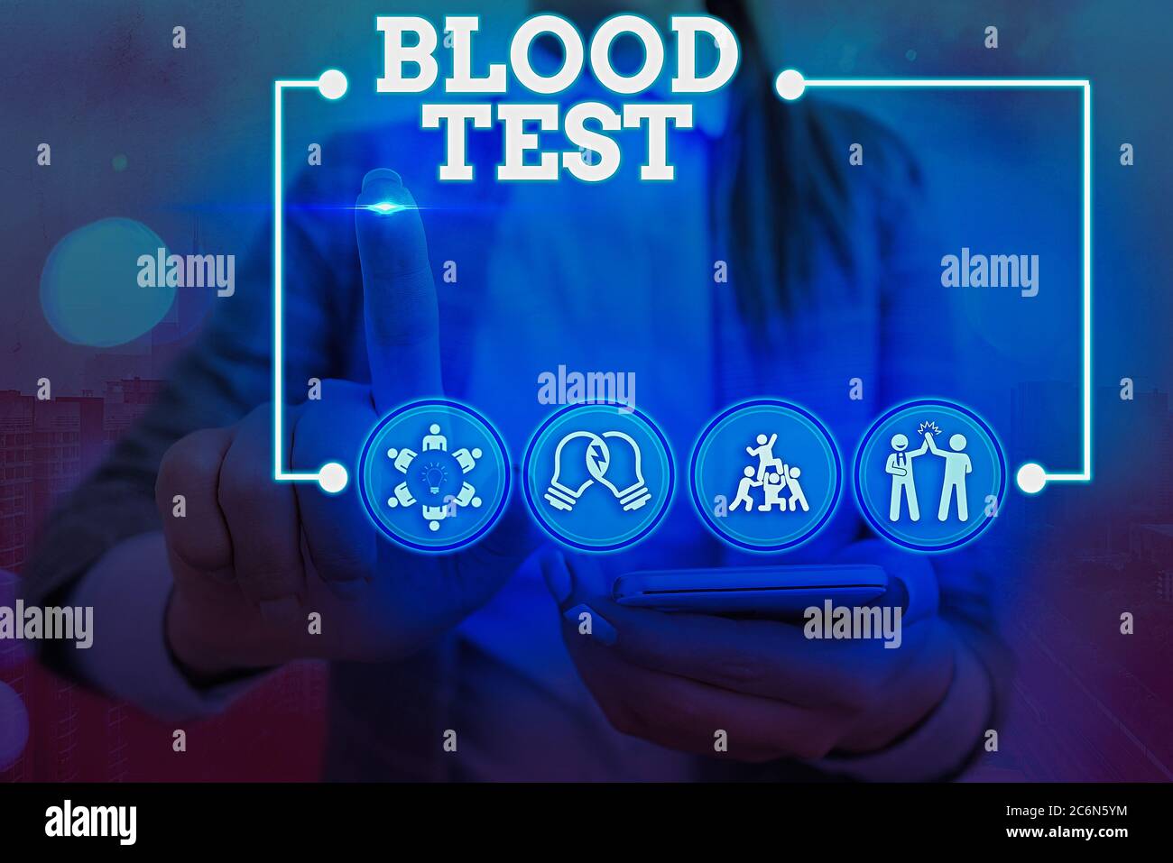 Conceptual hand writing showing Blood Test. Concept meaning Extracted ...