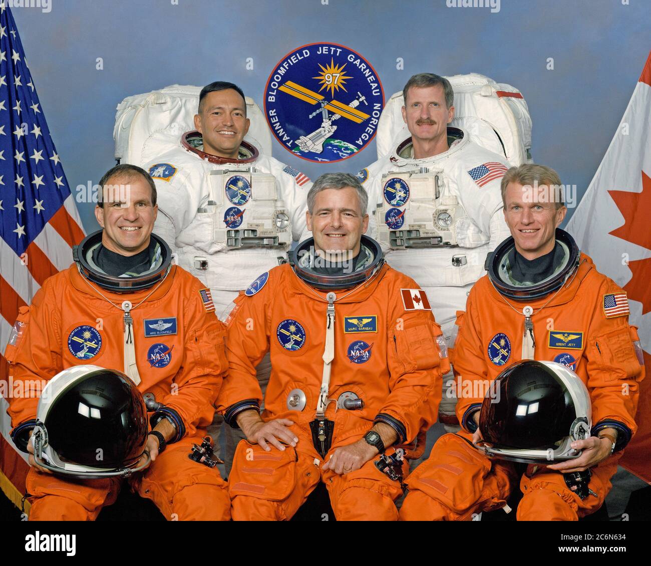 Canadian astronaut in space hi-res stock photography and images - Alamy