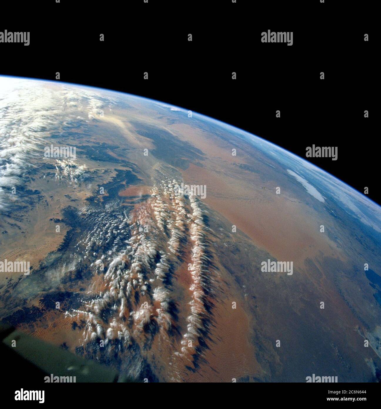 Space Shuttle Earth From The World