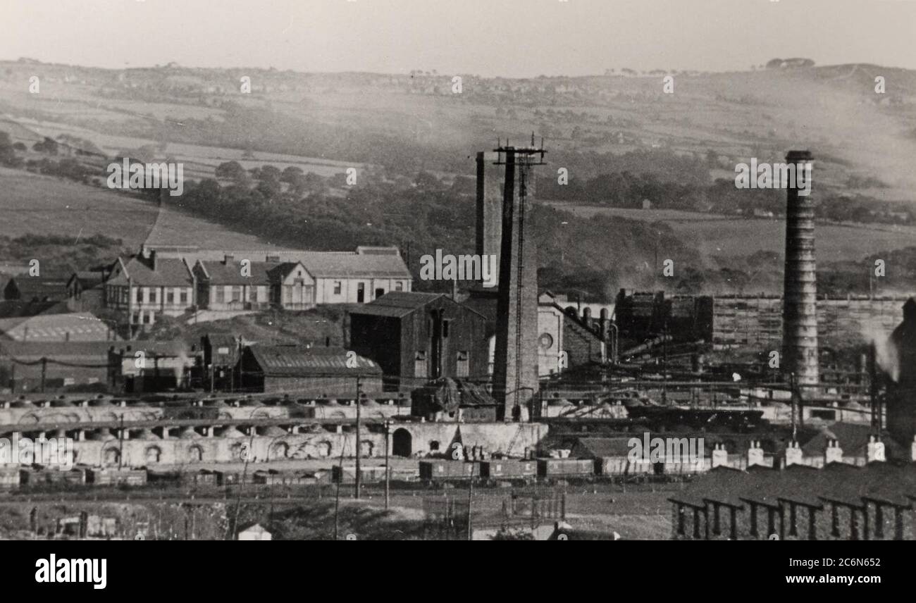 The cokeworks, power station and oxide plant at Whinfield prior to ...
